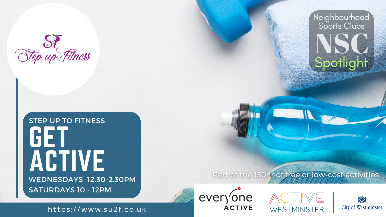 NSC Spotlight for August - Step Up 2 Fitness - ActiveWestminster