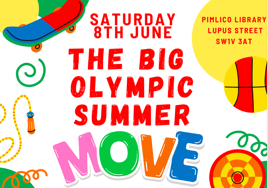 Join Pimlico Library's Big Olympic Summer Move 2024 - ActiveWestminster