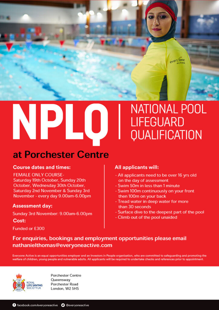 Register Now to attend the National Pool Lifeguard Qualification ...