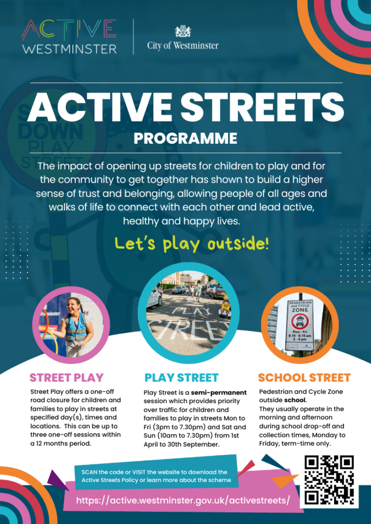 Active Streets Programme: Transforming Westminster’s Streets into ...