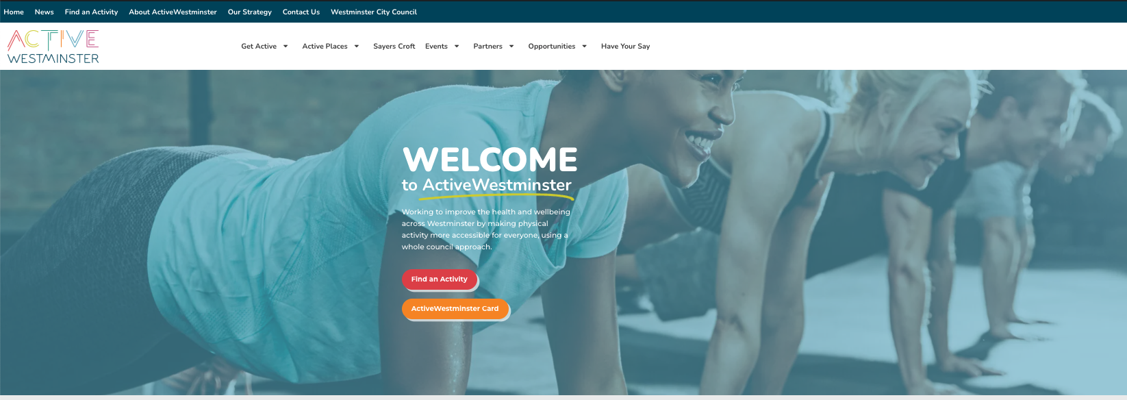 We’re Improving Our Website: And We Need Your Input - ActiveWestminster
